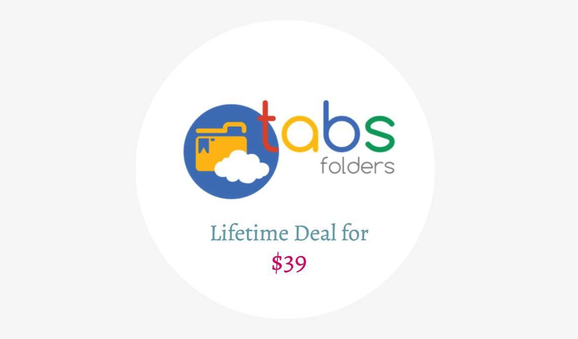 TabsFolders Lifetime Deal | Lifetimo.com