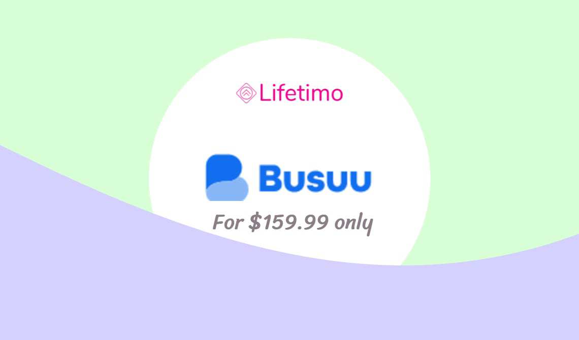 Busuu Lifetime Deal 🗣️ Interactive Language Learning | Lifetimo.com