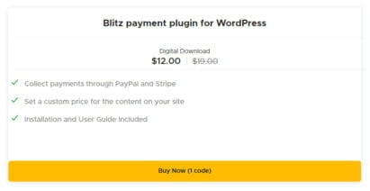 Blitz plugin Lifetime Deal | Lifetimo.com