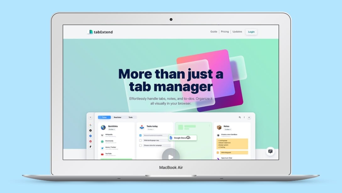 TabExtend Lifetime Deal | Lifetimo.com