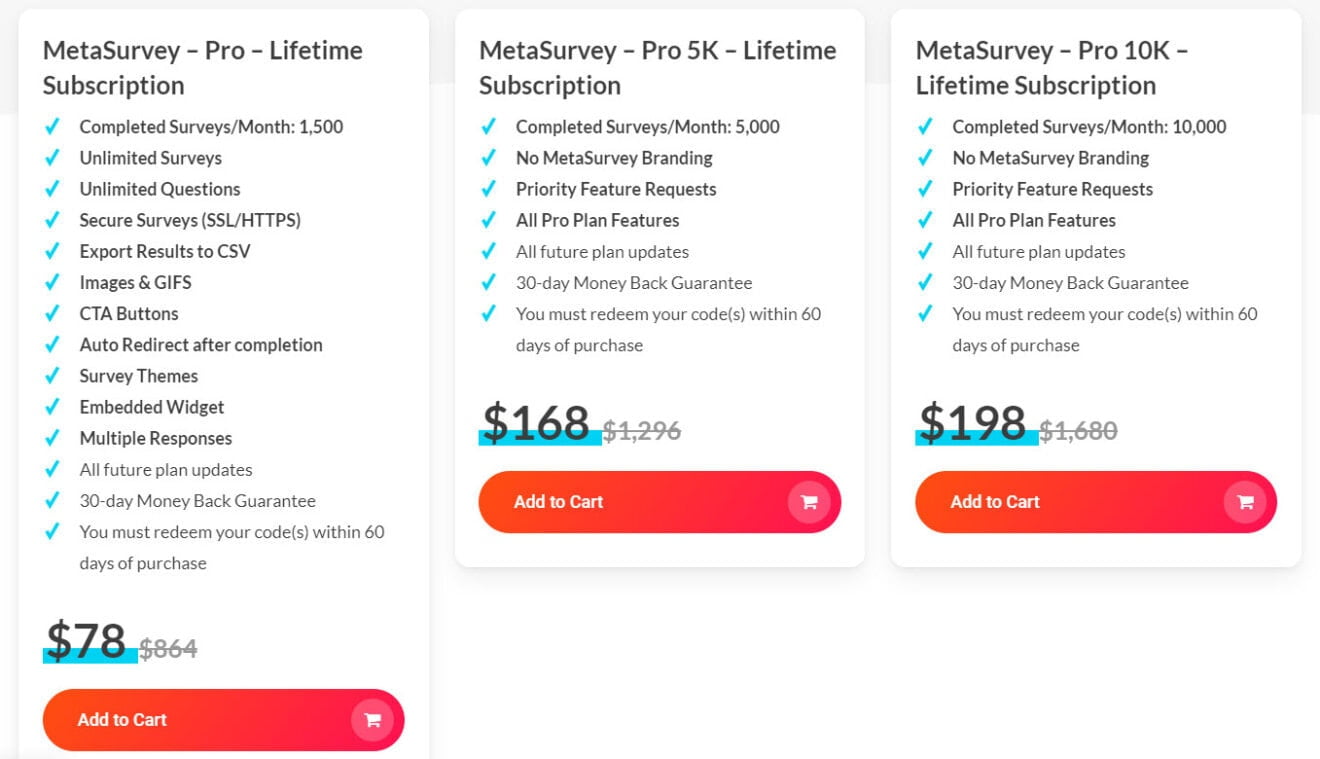 MetaSurvey Lifetime Deal | Lifetimo.com