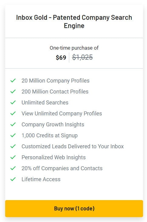 Inbox Gold Lifetime deal | Lifetimo.com