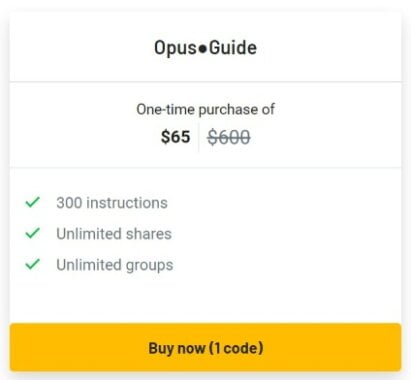 Opus Guide Lifetime Deal | Lifetimo.com