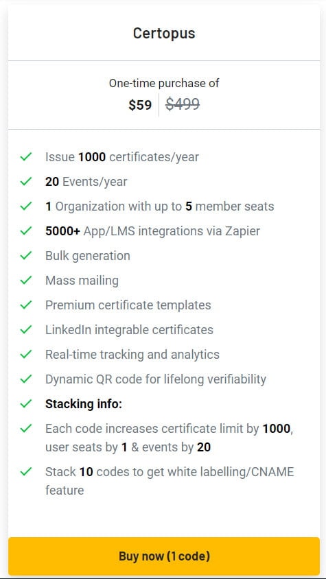 Certopus Lifetime Deal | Lifetimo.com