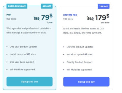 CSS Hero Lifetime Deal | 70% OFF | Lifetimo.com