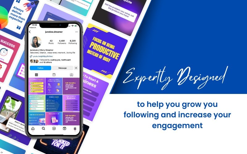 100 Amazing Instagram Posts Bundle | Lifetime License | Lifetimo.com