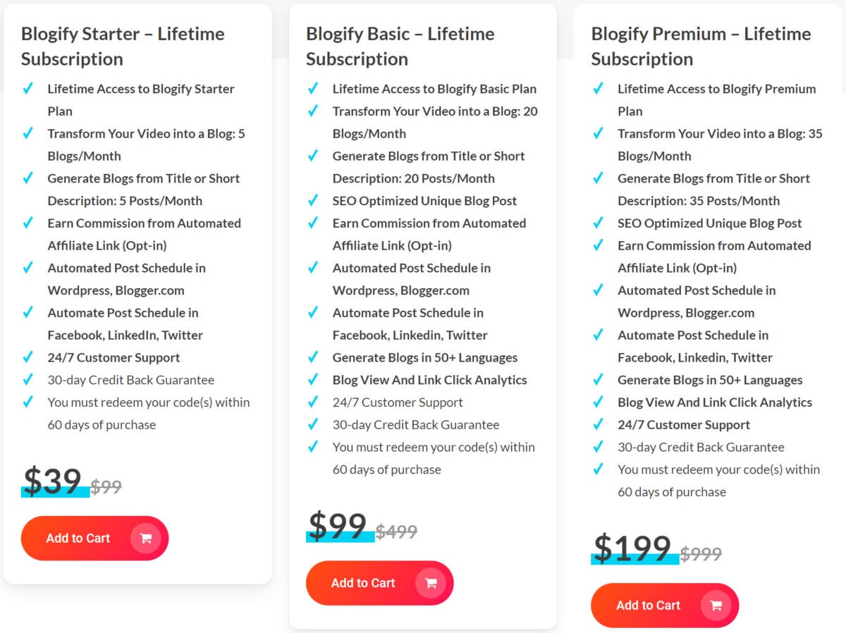 Blogify Lifetime Deal | Lifetimo.com