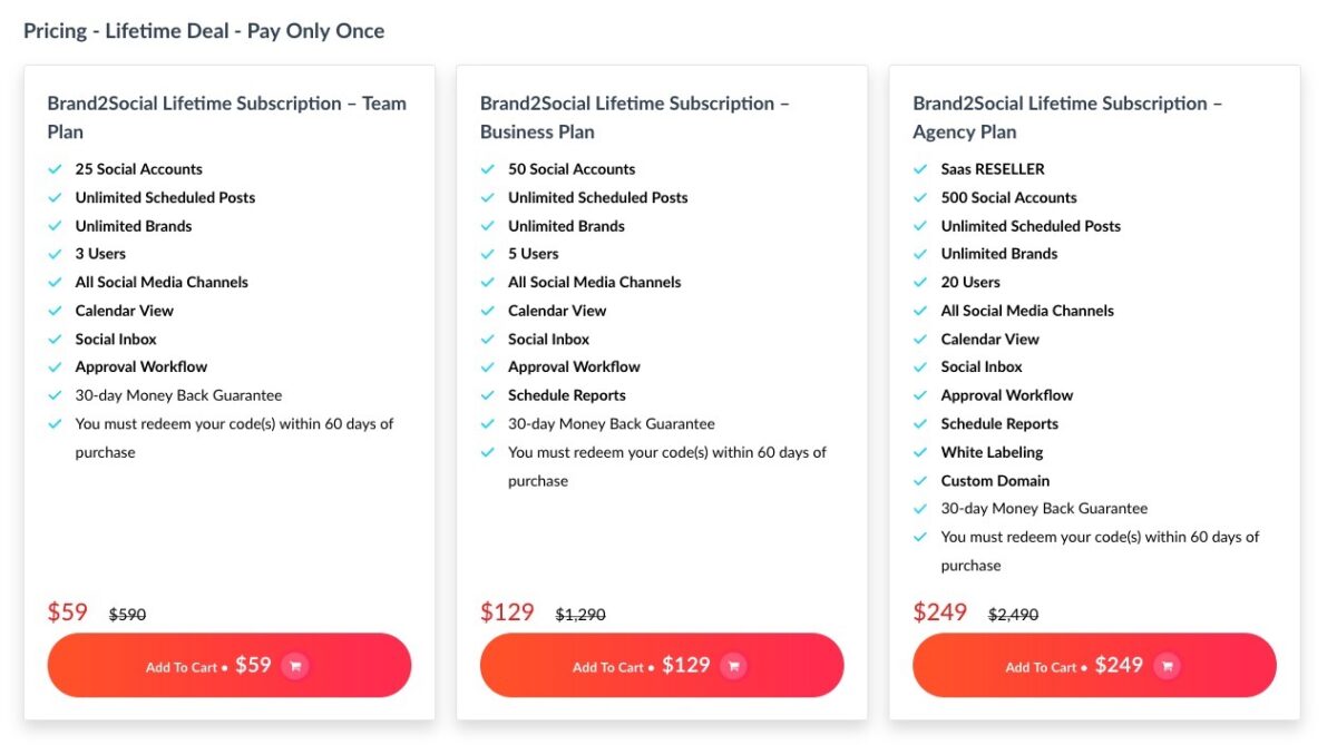 Brand2Social Lifetime Deal | Manage All Social Accounts in One Place | Lifetimo.com
