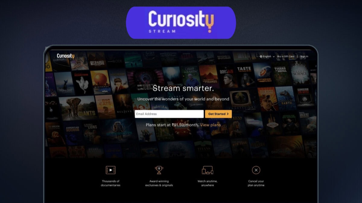 Curiosity Stream Lifetime Deal | Unlimited Access to Award-Winning ...