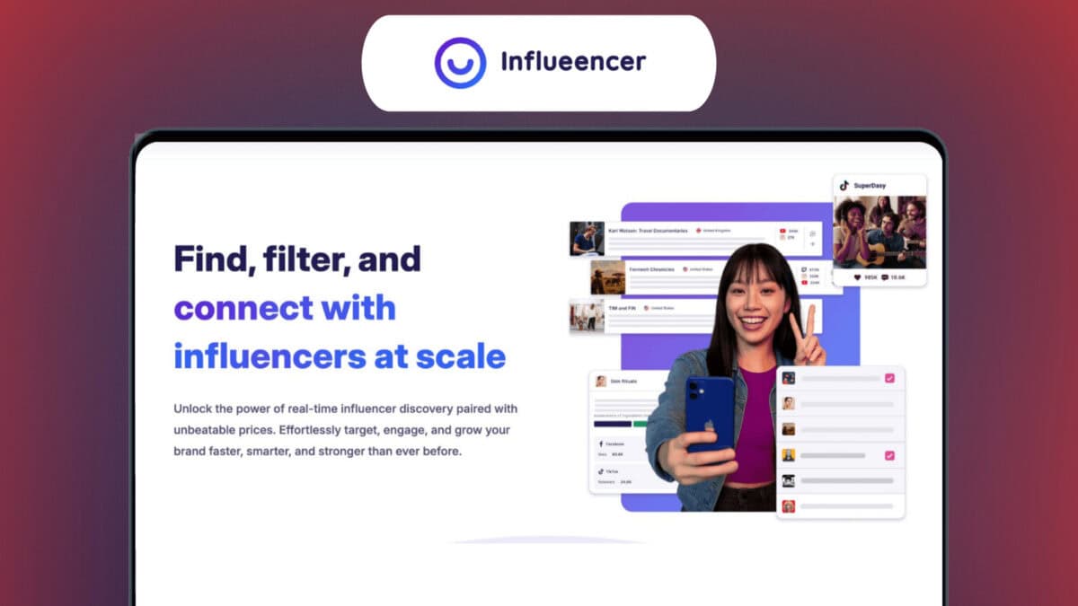 Influeencer Lifetime Deal | Real-Time Influencer Discovery | Lifetimo.com
