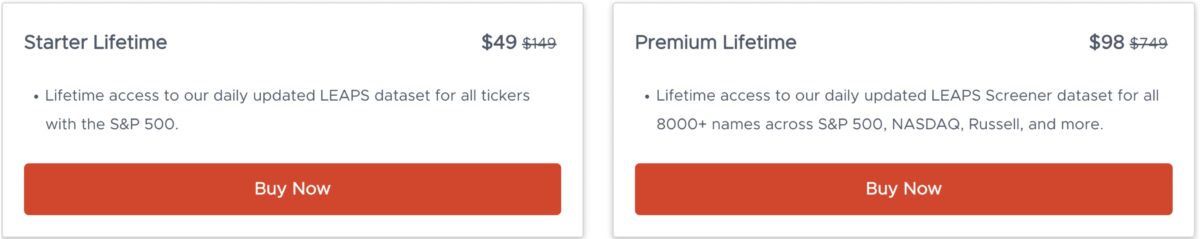 LEAPS Screener Lifetime Deal | Find High-Quality LEAPS Trades Fast | Lifetimo.com