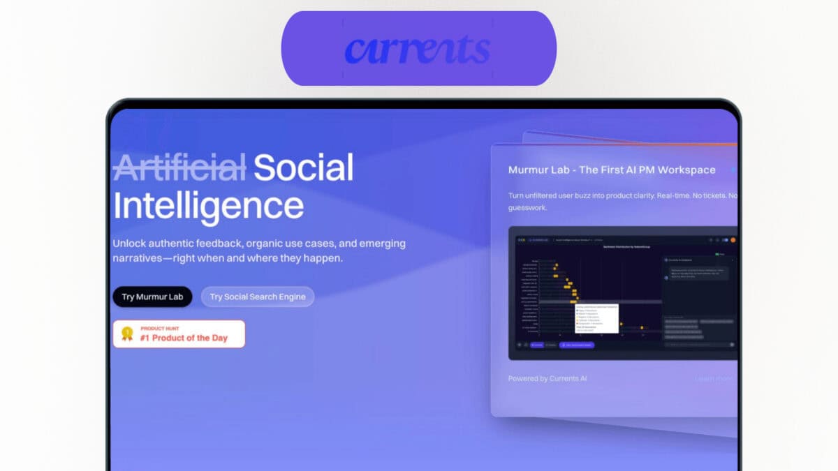 Currents Lifetime Deal | AI-Powered Social Trend Insights | Lifetimo.com